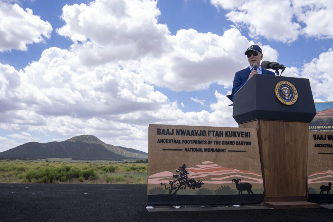 Biden creates new national monument near Grand Canyon, citing tribal ...
